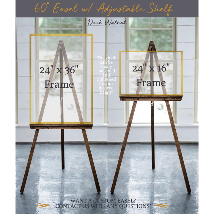 Floor easels for wedding signs 60 photos - Vianawedding.com